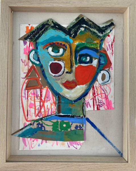 abstract faces artists